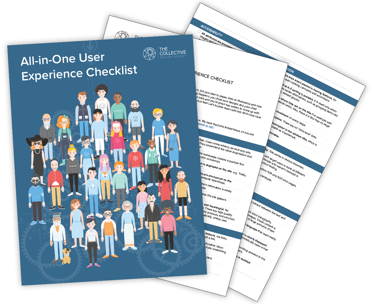 All-In-One UX Checklist - The Collective Design Agency